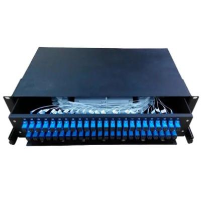 Cina 2 Cornice di distribuzione della fibra ottica Sc/LC/FC/St Connettore Patch Panel ODF dalla Cina in vendita