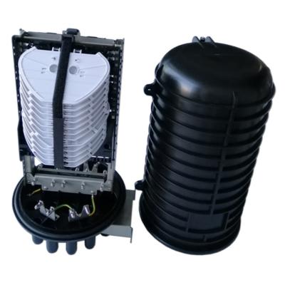 Cina Chiusura a fusione a cupola per FTTH 24 48 96 144 288 Core Inline Fiber Optic Enclosure Box in vendita