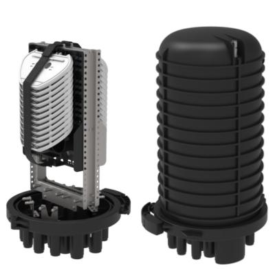 Cina 500 mm x 200 mm Dimensione IP68 Cupola FTTH Fibra ottica Splice Chiusura 1IN-4OUT impermeabile in vendita