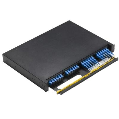 Cina Sc/FC/LC/St Adapter 48-Core Port Optical ODF Fiber Optic Patch Panel per LAN wireless in vendita
