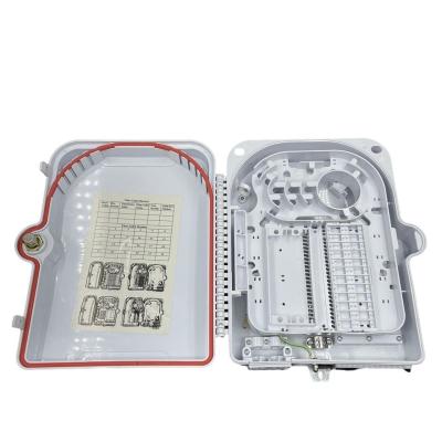 Cina FTTX FTTH FTTX Cable Terminal Box 24 core 1x16 PLC Fibra ottica cablaggio armadio Distribuzione Box in vendita
