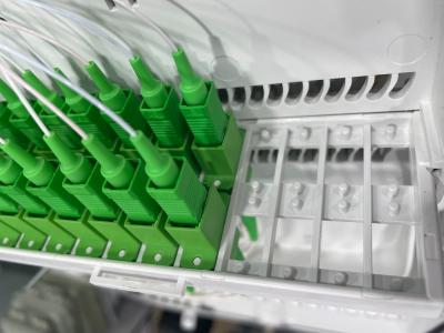 Cina FTTX FTTH FTTX Cable Terminal Box 24 core 1x16 PLC Fibra ottica cablaggio armadio Distribuzione Box in vendita