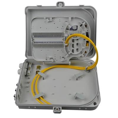 Cina IP65 Casella di distribuzione in fibra ottica a 24 core 1x16 PLC impermeabile per terminale FTTX in vendita