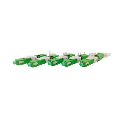 China SC APC Montagem de modo único Conector Rápido Fibra Óptica Conector Rápido Laser OEM à venda