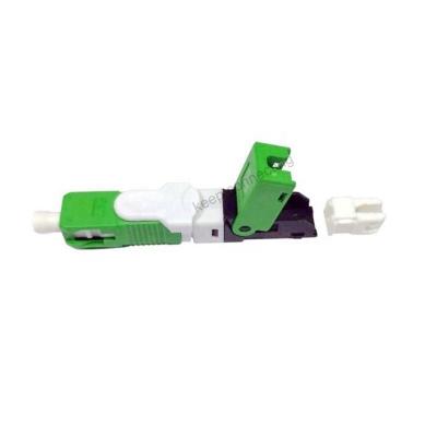 China SC APC Montagem de modo único Conector Rápido Fibra Óptica Conector Rápido Laser OEM à venda