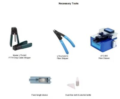 China Drawer Type Quick Assembly SC Fast Connector voor FTTX FTTH in WiFi TCP GPRS Netwerken Te koop
