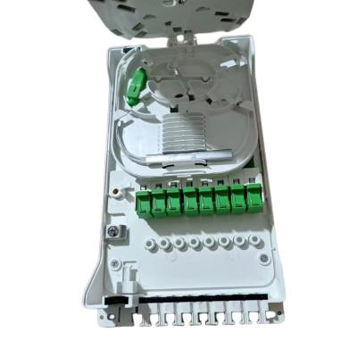 中国 FSD 8コア・ジャンクション・ボックス FTTH用光ファイバー・スプリッティング・ウォータープローフ・ディストリビューション・ボックス 販売のため
