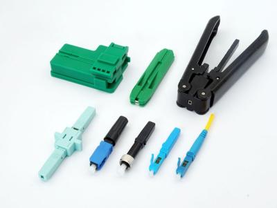 China Effortless Fiber Optic Fast Connector Adapter voor naadloze netwerkverbinding Te koop