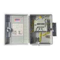 China Waterproof FTTH FTTX Fiber Optic Cable Terminal Box Wall Mounting for Box Distribution for sale