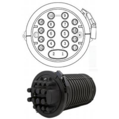 China Instalação no local de fibras ópticas de fita de material MPP IP68 mini terminal de caixa de fechamento à venda