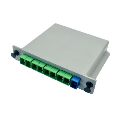 中国 FTTH 光ファイバー機器 1x4 1x8 1x16 1X32 SC APC UPC G657A PLC スプリッターとコネクタ 販売のため