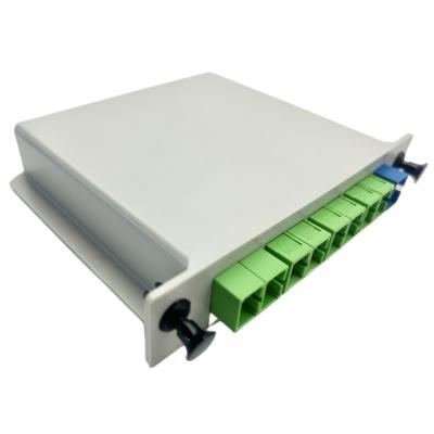 中国 FTTH 光ファイバー機器 1x4 1x8 1x16 1X32 SC APC UPC G657A PLC スプリッターとコネクタ 販売のため