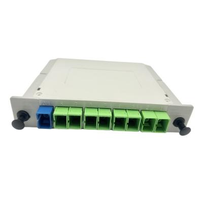 中国 FTTH 光ファイバー機器 1x4 1x8 1x16 1X32 SC APC UPC G657A PLC スプリッターとコネクタ 販売のため
