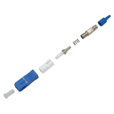 China FTTX 0.9mm/2.0mm/3.0mm Kit de conector de fibra óptica de modo simples SC APC por rede à venda