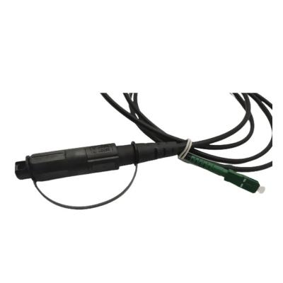 Cina Equipaggiamento di rete in fibra ottica connettore a modalità singola impermeabile SC/LC Pigtail G657A1 G657A2 in vendita