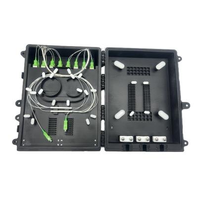 Cina PC ABS IP68 FTTH Fiber Optic Distribution Box con un range di temperatura da -40°C a 85°C in vendita