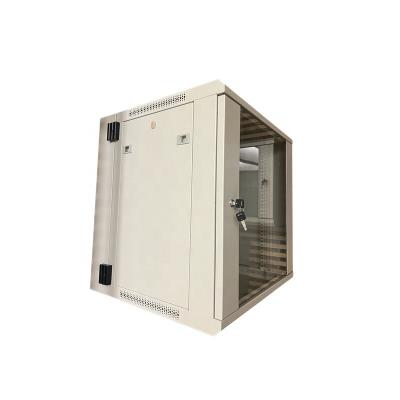 China 4u-9u Inch Óptico Servidor Interior Montado na parede Cabine de rack de rede com caixa de algodão de pérola à venda