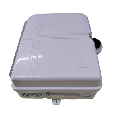 中国 24コア 1x16 PLC ファイバーオプティックワイアリング クローゼット ディストリビューション ボックス FTTH FTTX 防水ケーブル端末 販売のため