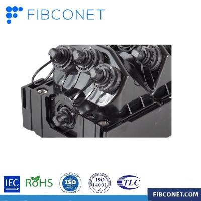 Cina Cassa terminale di chiusura della fibra ottica FTTH 8/12/24 Port FTTX Cassa terminale di chiusura della fibra ottica IP68 Chiusura della fibra ottica impermeabile per esterni in vendita