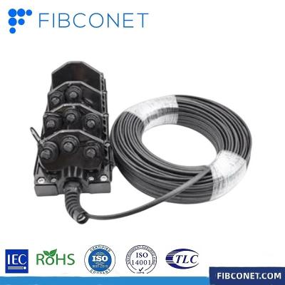 Cina Cassa terminale di chiusura della fibra ottica FTTH 8/12/24 Port FTTX Cassa terminale di chiusura della fibra ottica IP68 Chiusura della fibra ottica impermeabile per esterni in vendita