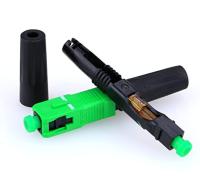 China SC APC/UPC Single-Mode Fiber Optic Fast Connector for Datasheet Central Compatibility for sale