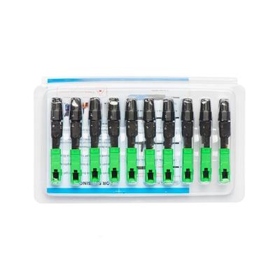 Cina SC APC/UPC Single-mode Fiber Optic Fast Connector per la compatibilità centrale delle schede dati in vendita