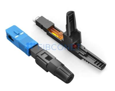Cina SC APC SC UPC Fibra ottica Fast Connector 2 Perdita di ritorno dB 50dB impermeabile per esterni in vendita