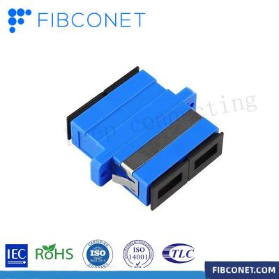 Cina Adattatore per fibra ottica APC/UPC tipo ghiera bassa IL FTTH Simplex/Duplex/Quad LC/Sc/FC in vendita