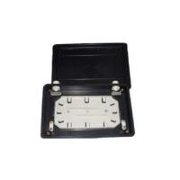 China Polished Surface FTTH Waterproof 2 and 4 Cable Entry Point Types Closure Box for Splicing for sale