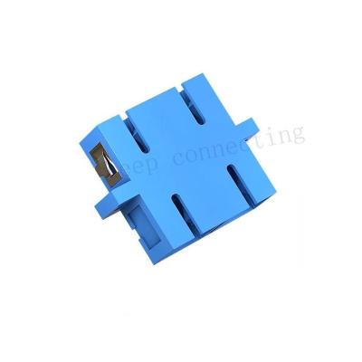 Cina 4G Network Compatible PBT Material SC Adapter per applicazioni FTTH SX/DX Fiber Cores in vendita