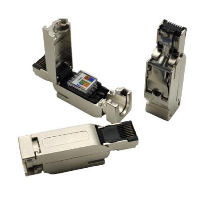Cina 180 ° Direzione uscita Alta velocità 8P8C Rete FTP RJ45 connettore Cat6 in vendita