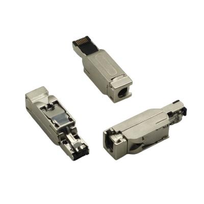 Cina 180 ° Direzione uscita Alta velocità 8P8C Rete FTP RJ45 connettore Cat6 in vendita