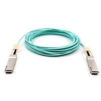 China 100Gbps QSFP28 AOC Patch Cord Fiber Optic Cable for Fast and Secure Data Transfer for sale