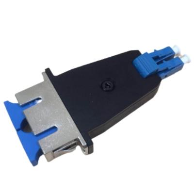 Cina FTTH Duplex SC a LC UPC Single-mode/Multimode Plug Hybrid Fiber Optic Adapter in vendita