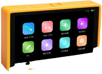 Cina 28dB FTTR VEL OPM LS Funzione Fibra ottica ODTR Tester 1310/1550nm USB Tipo C Micro SD in vendita