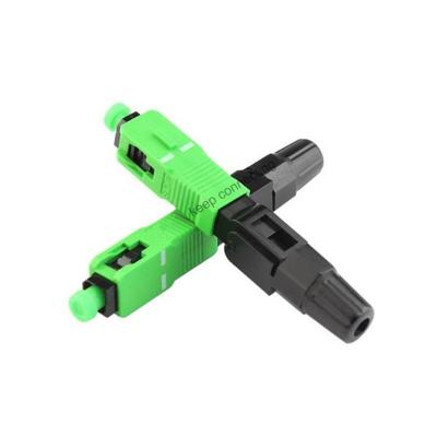 Cina Connector di assemblaggio FTTH optica SC APC/UPC Quick Connector con fibra ottica impermeabile in vendita