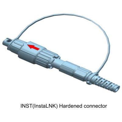 中国 防水レベル IP68 と 9 種類の接続器を持つ FTTH 防水光ファイバーコネクタ 販売のため
