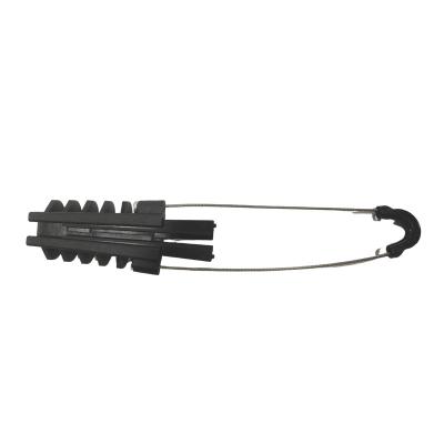 Cina PA6 SS Black Fiber Tension Clamp Il componente essenziale per le reti FTTH in vendita