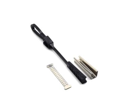 Cina FTTH Nylon e Metal Flat Wire Fiber Optic Cable Clamp con materiale di nylon Introduzione in vendita