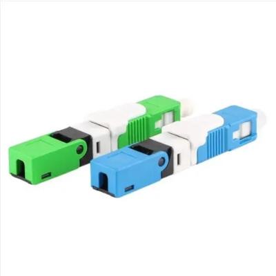 China G651 G652 G657 SC/APC SC/UPC Conector rápido de fibra óptica com resistência à tração de 20 N e 5 à venda