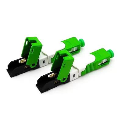 China G651 G652 G657 SC/APC SC/UPC Conector rápido de fibra óptica com resistência à tração de 20 N e 5 à venda