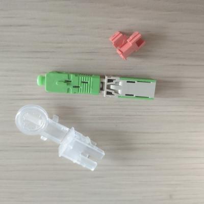 China Comprimento ≤ 52,25 mm Conector rápido O componente essencial para a ligação de cabos FTTH à venda