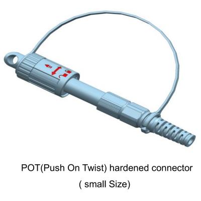 中国 FTTA IP68防水ケーブルコネクタ スリム 9 ハワイと互換性 9 in 1 FTTAコネクタ 販売のため