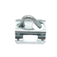 China 15 Kn Breaking Load Wire Clamp for FTTH Cable Management on Post Mounting Bracket for sale
