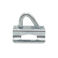 China 15 Kn Breaking Load Wire Clamp for FTTH Cable Management on Post Mounting Bracket for sale