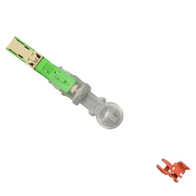 中国 50mm 長さ挿入損失 0.3dB 以内の FTTH クイック SC UPC/APC ファイバーオプティック・ファストコネクター 販売のため