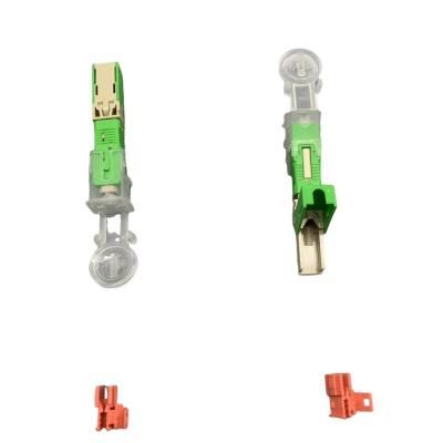 中国 50mm 長さ挿入損失 0.3dB 以内の FTTH クイック SC UPC/APC ファイバーオプティック・ファストコネクター 販売のため