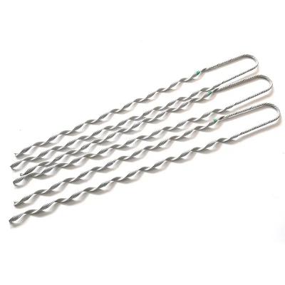 China Clampada de tensión de fibra de 330*62*32 mm, de cable ADSS, de cable de alambre retorcido desnudo y duradero en venta