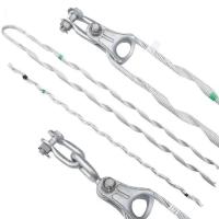 China Customize ADSS Pre-twisted Wire OPGW Optical Cable Clamp for Versatile FTTX FTTH for sale