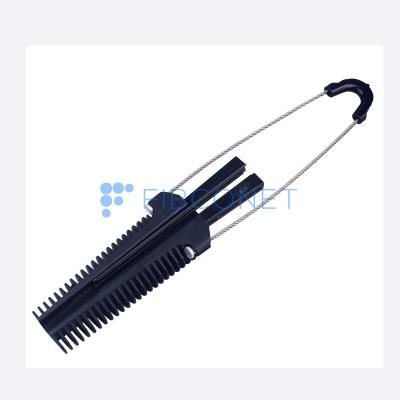 Cina FTTH Drop Cable Plastic Insulation Tension Wire Clamp per Overhead Everysmallbag 10PCS in vendita
